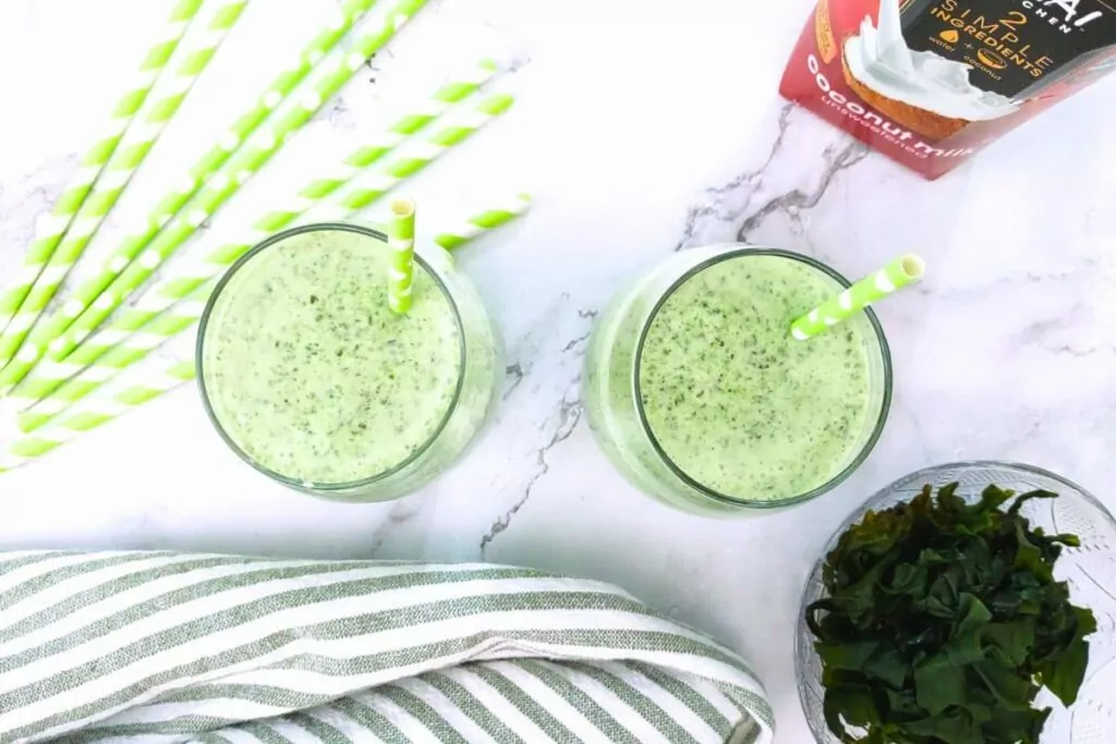 Seaweed Smoothie: Nutrient Rich Greens in a Glass! - Dinners Done Quick