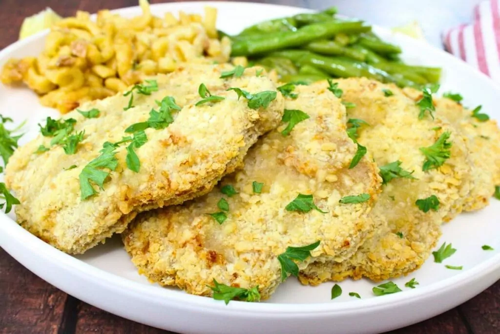 Air Fryer Aldi Frozen Pork Schnitzel: 15 Minute Dinner! - Dinners Done ...