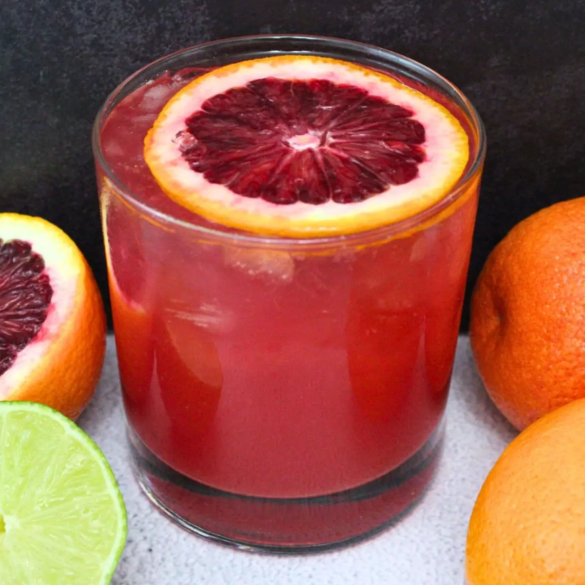 Blood Moon Cocktail: Citrus Halloween Rum Drink - Dinners Done Quick