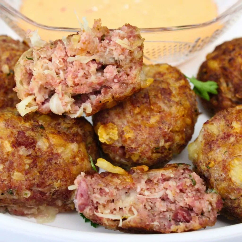 Reuben Meatballs in the Air Fryer or Oven: Savory Delight - Dinners ...