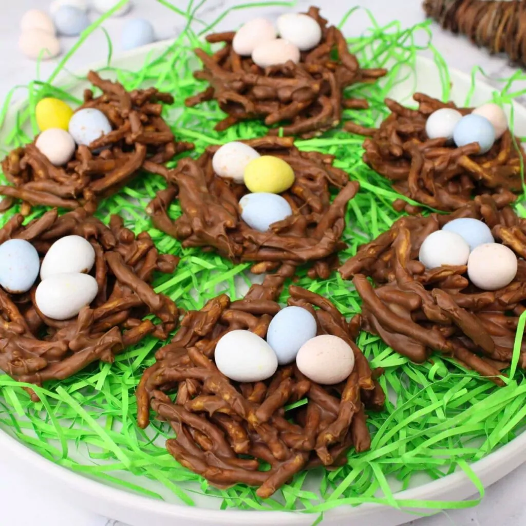 Bird’s Nest Treats: Easter Haystacks Microwave Recipe! - Dinners Done Quick