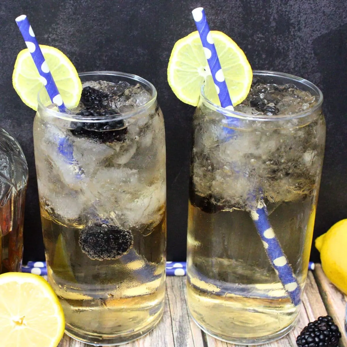 Blackberry Smash With Crown Royal Blackberry Whiskey - Dinners Done Quick