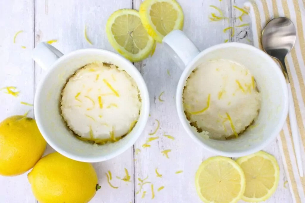 Microwave Lemon Mug Cake: 5 Minute Cake in a Cup! - Dinners Done Quick