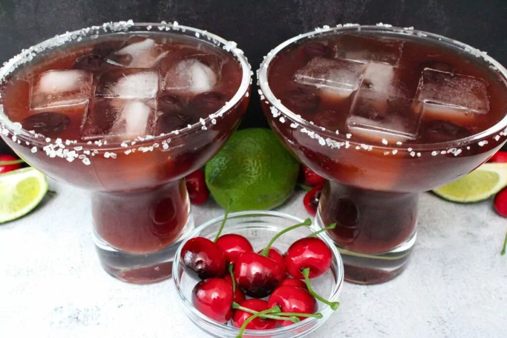 Black Cherry Margarita: Fruity Tequila Based Cocktail! - Dinners Done Quick