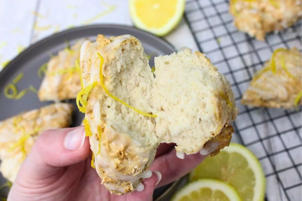 Easy 3 Ingredient Air Fryer Lemonade Scones Recipe - Dinners Done Quick