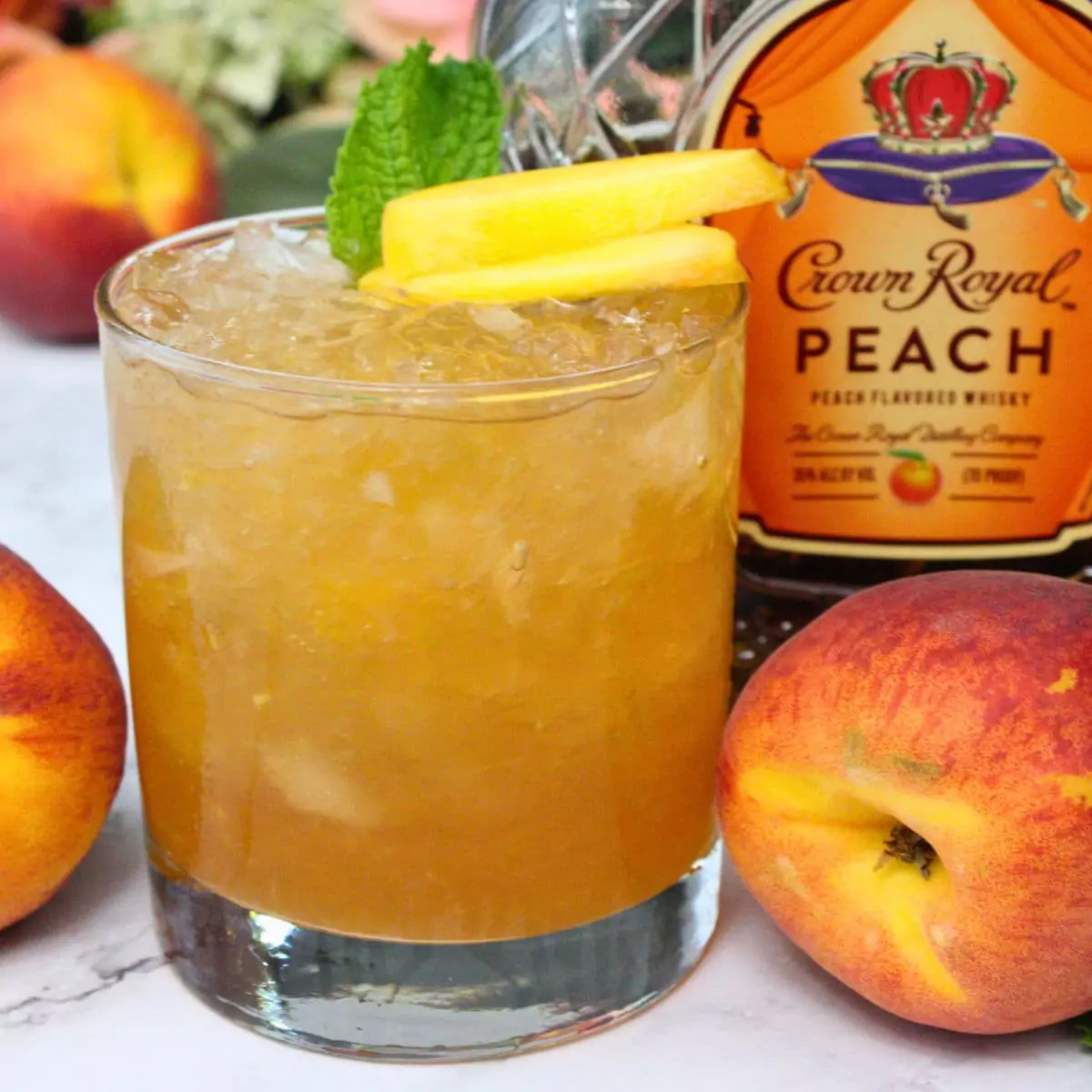 19 Easy Crown Peach Drinks to Try Today! - Dinners Done Quick