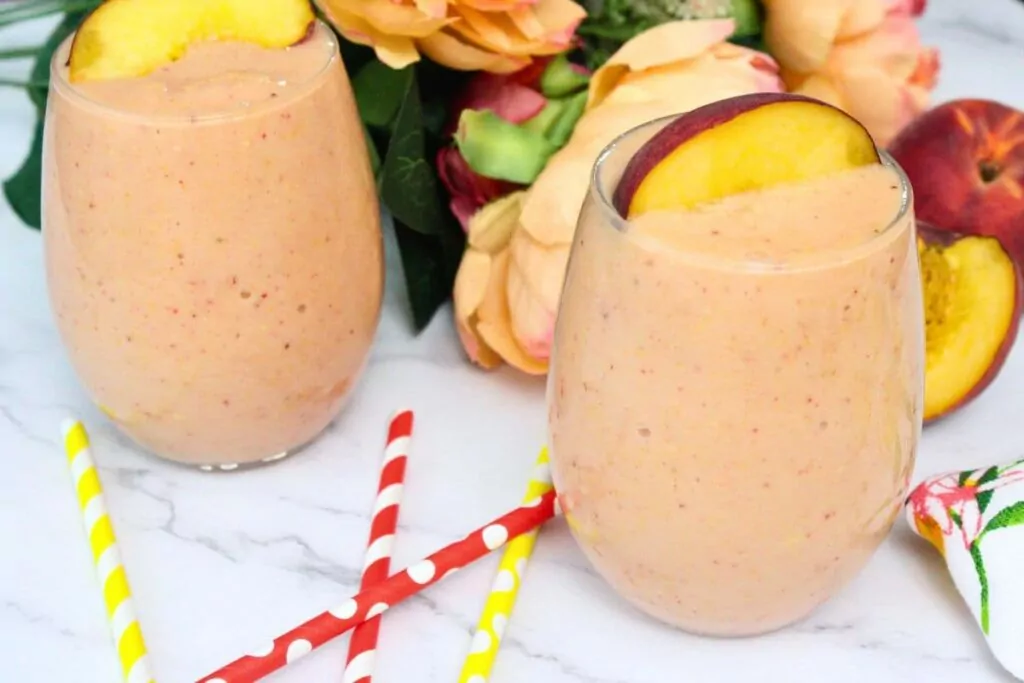 Peach Strawberry Mango Smoothie: Perfect For Summer! - Dinners Done Quick