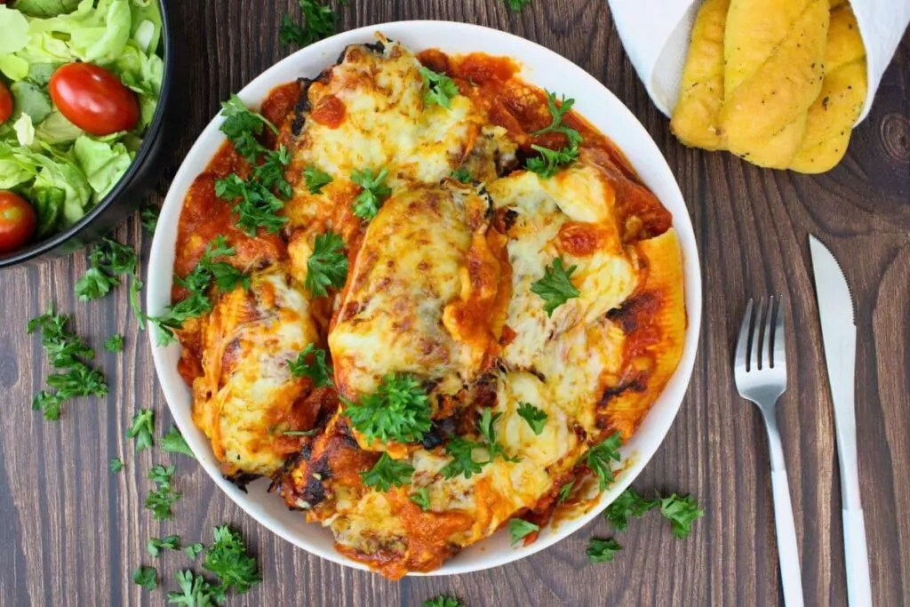 Aldi Frozen Stuffed Shells in the Air Fryer: Easy Meal! - Dinners Done ...