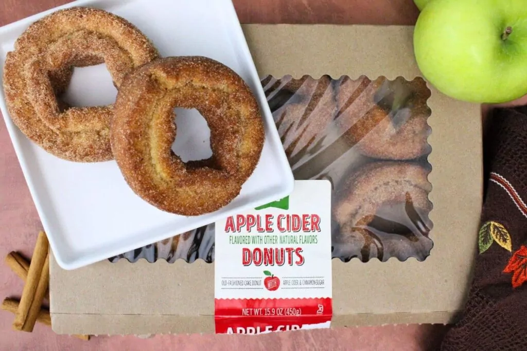 Trader Joe's Apple Cider Donuts in the Air Fryer For Fall - Dinners Done Quick