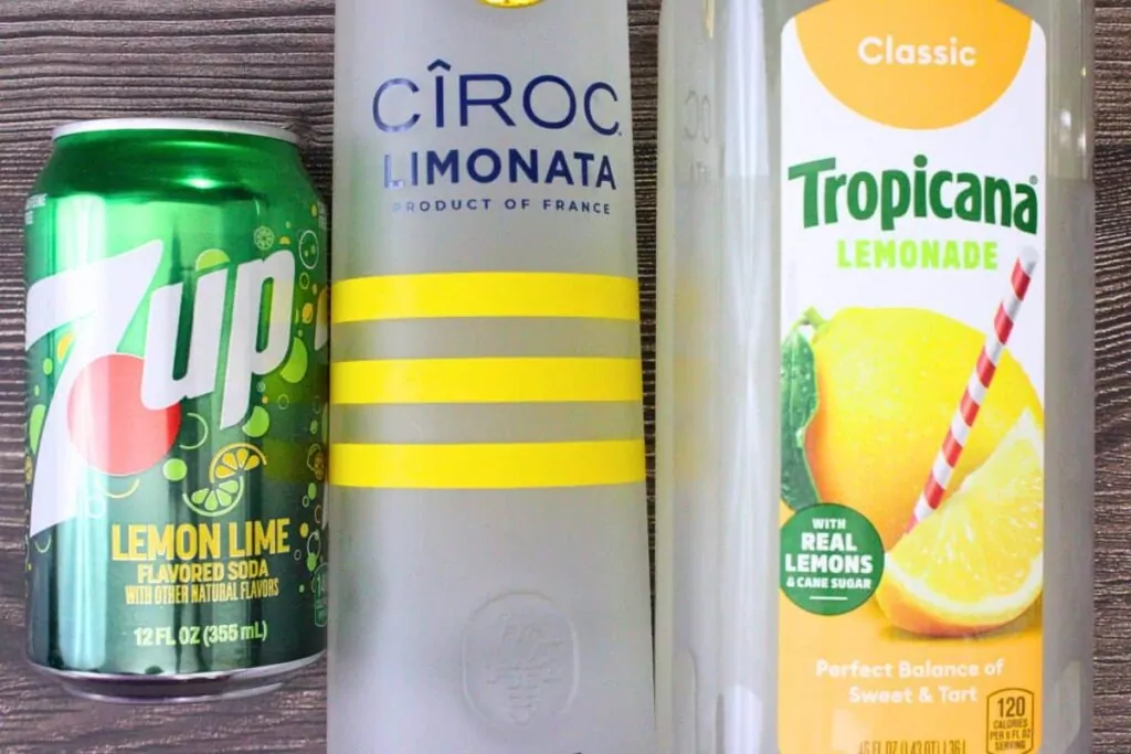 Lemonade Vodka Punch With Sprite - Easy & Refreshing! - Dinners Done Quick