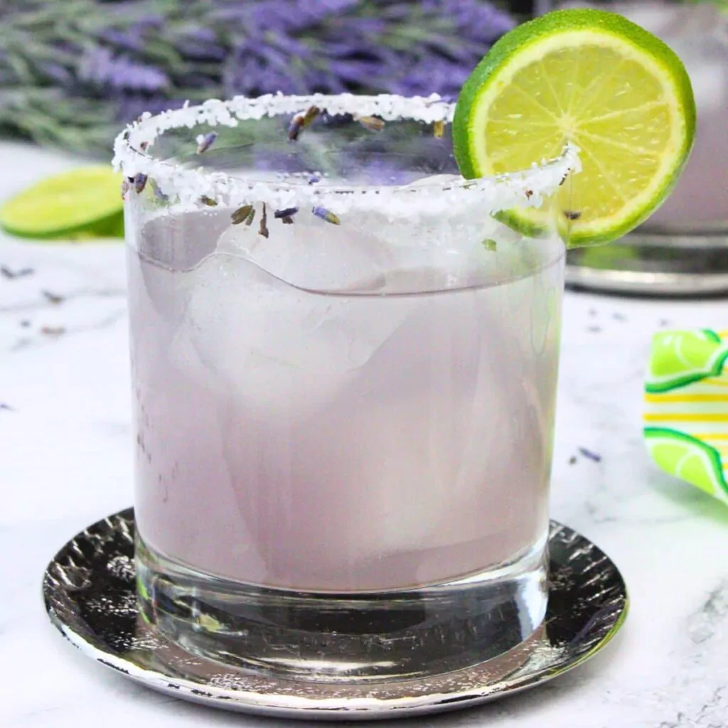Easy Lavender Margarita For Spring & Summer Sipping! - Dinners Done Quick