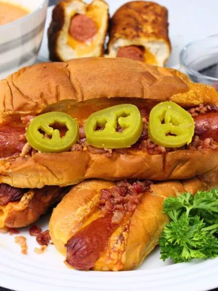 Octopus Hot Dogs: Air Fryer Kid Friendly Recipe! - Dinners Done Quick