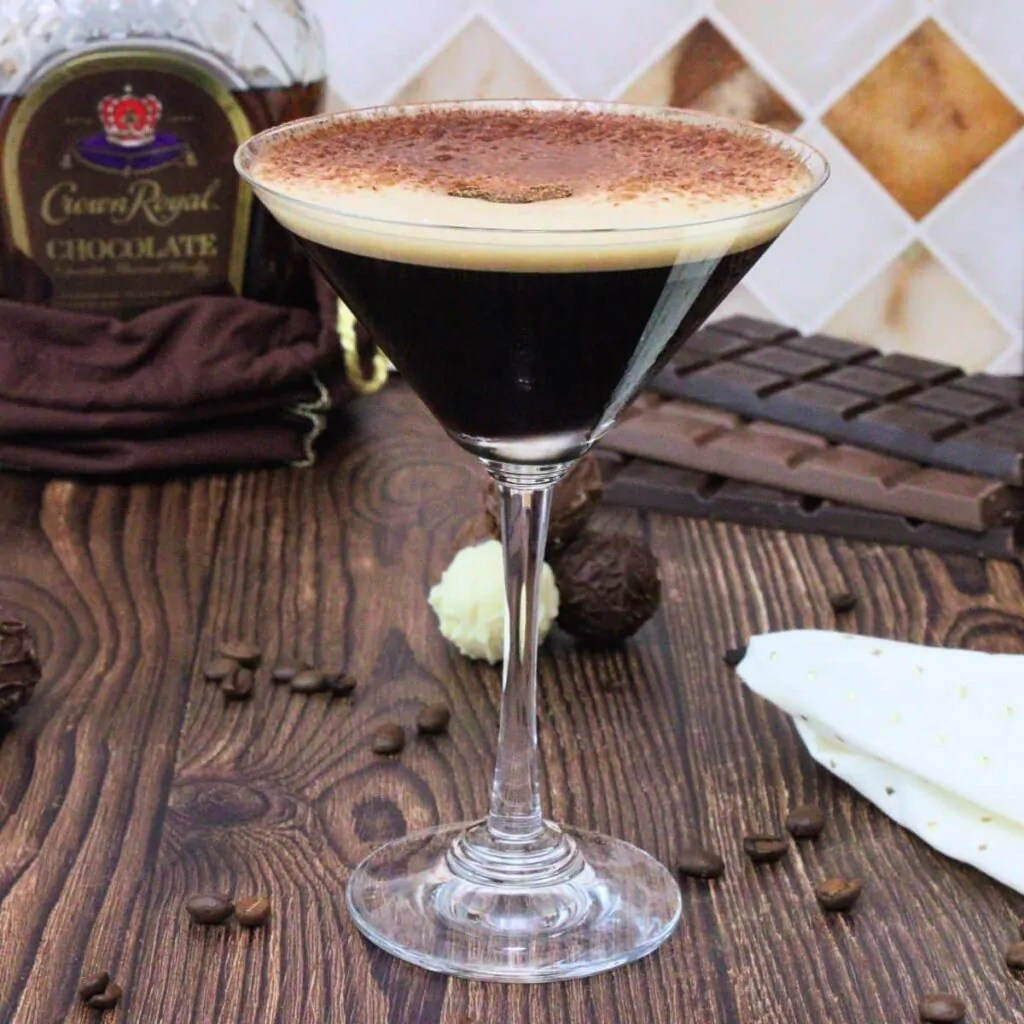 Chocolate Espresso Martini With Crown Royal Whisky! - Dinners Done Quick